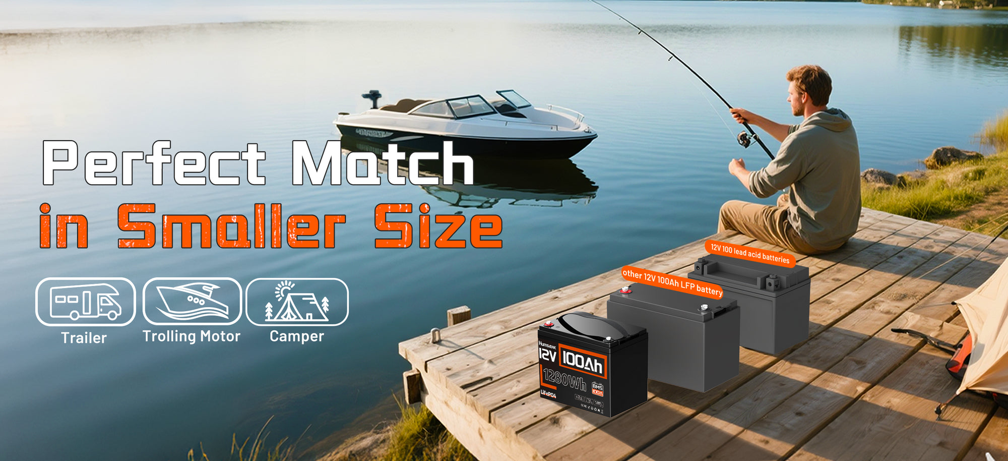 Humsienk LiFePO4 Battery | Your Power,Your Way